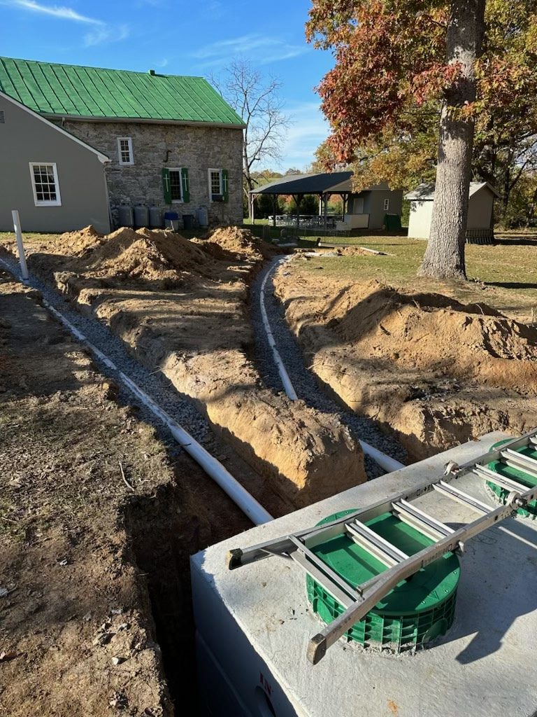 Septic Installation - Johnny Blue